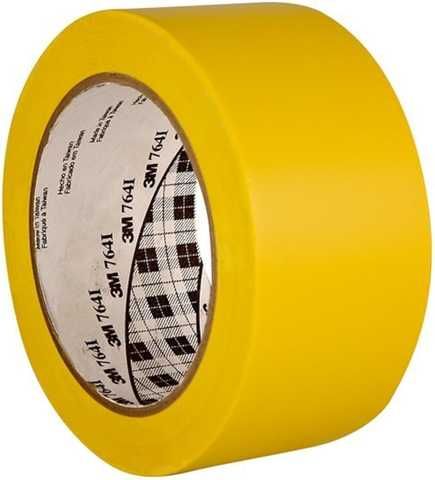 CINTA VINYL CONTINUO AMARILLO; 3/4PLG X 21FT - Conexión by INGMAQ