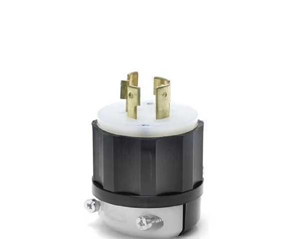 CLAVIJA CON SEGURO B&W 125/250V 20A NEMA L1420P LEVITON - Conexión by ...